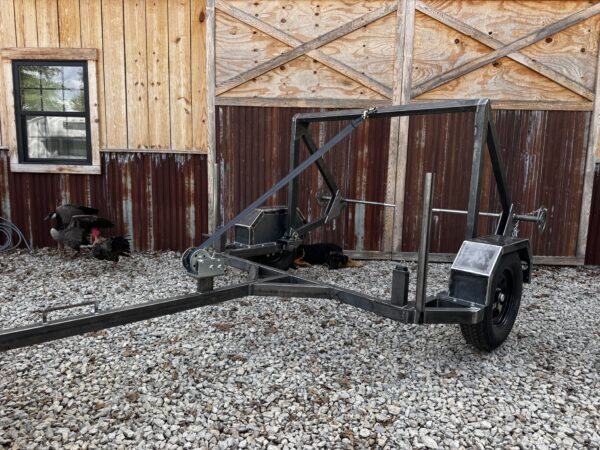 DIY Hay Bale Unroller and Transporter – BALE BUGGY – WeldProjects.com